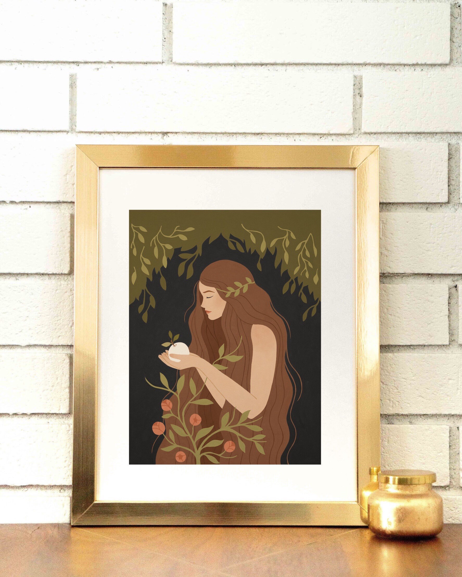 Mother Eve Eve Art Print Adam and Eve the Garden of Eden | Etsy