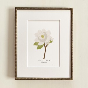 Louisiana State Flower Print | CUSTOMIZABLE | Louisiana State Flower ...
