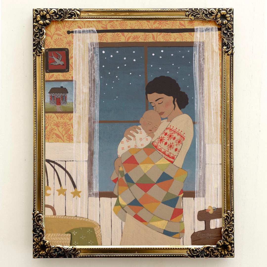 Heartbeat Lullaby Baby Nursery Decor, Nursery Wall Art, Baby Wall Art ...