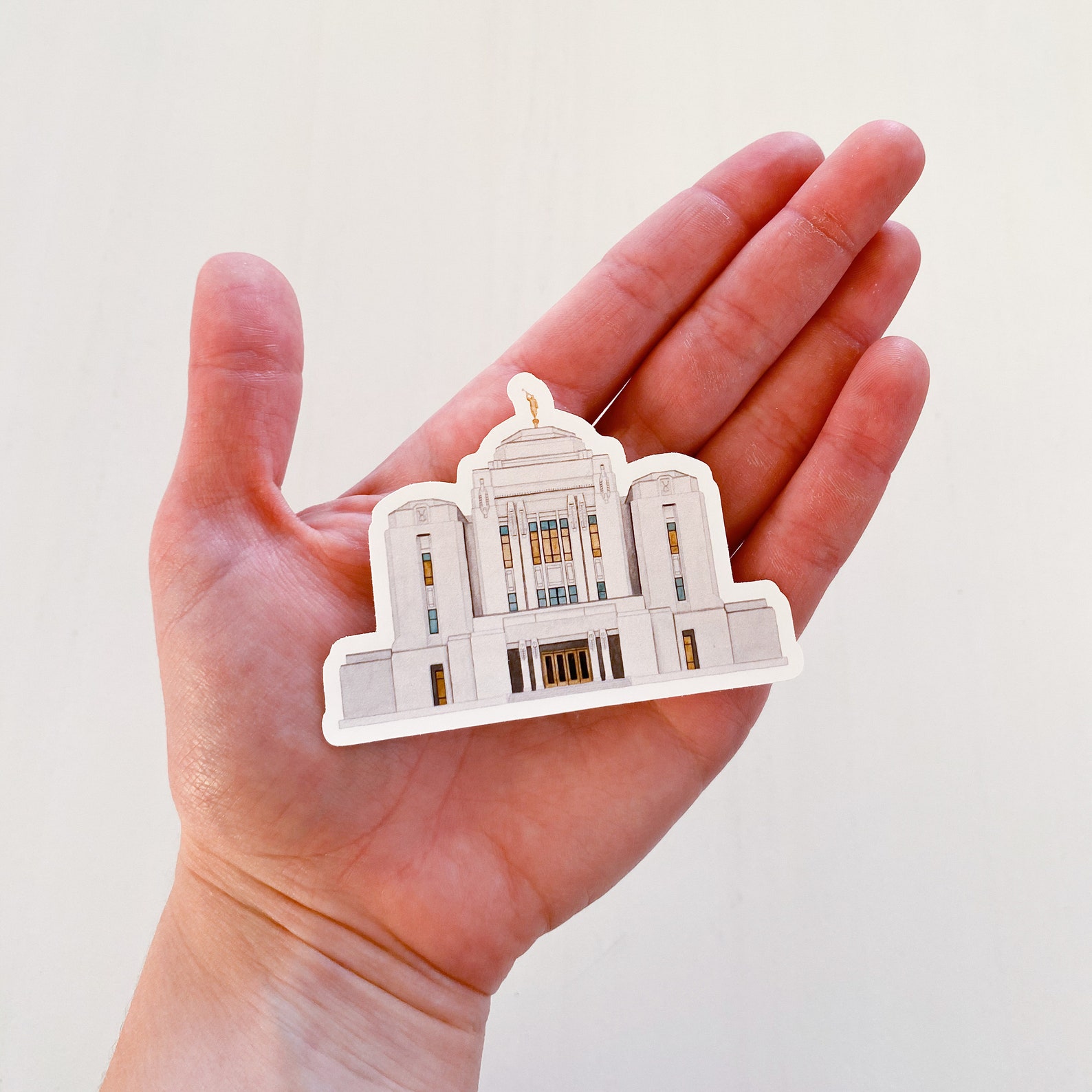 Meridian Temple Sticker Meridian Temple Watercolor Meridian - Etsy