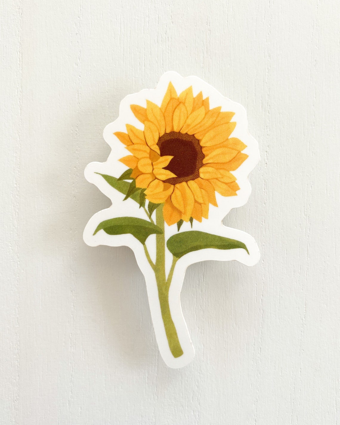 Sunflower Sticker Kansas State Flower Sticker Kansas State - Etsy