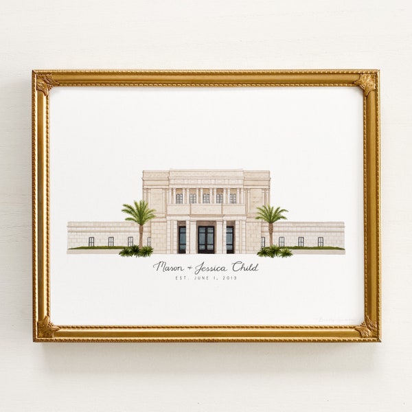 Mesa Temple Art - Etsy