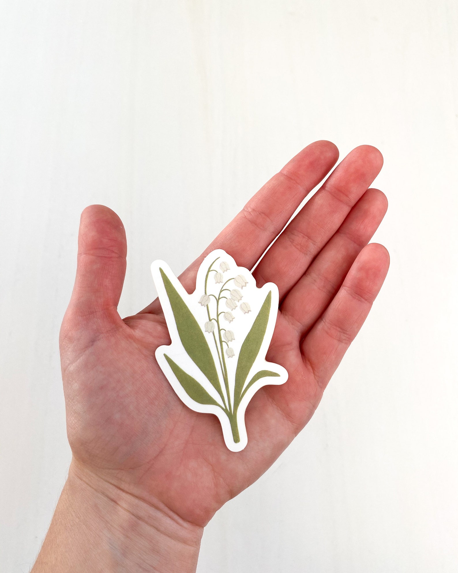 May Birth Flower Sticker May Birth Month Flower Lily Flower | Etsy