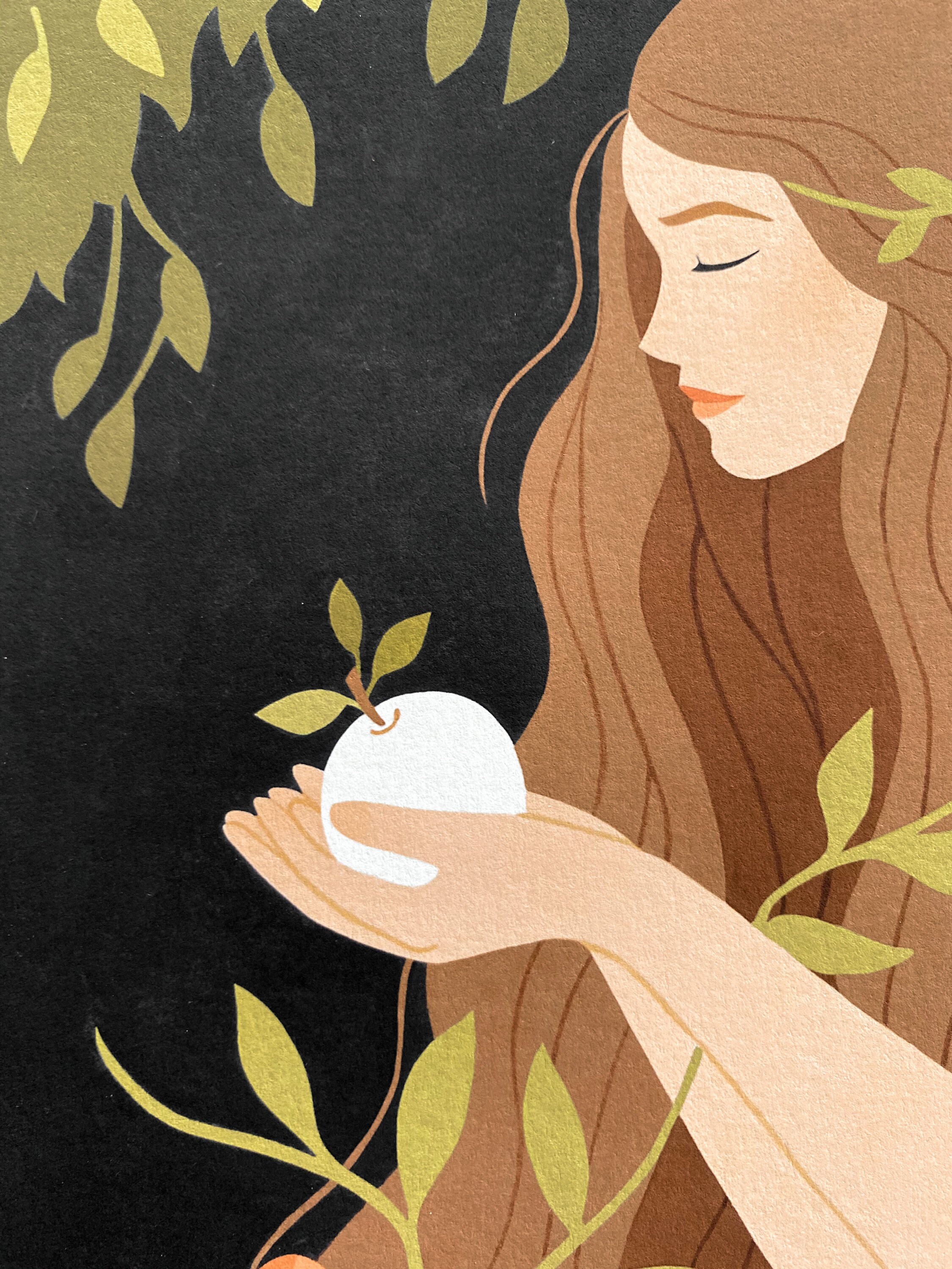 Mother Eve Eve Art Print Adam and Eve the Garden of Eden | Etsy