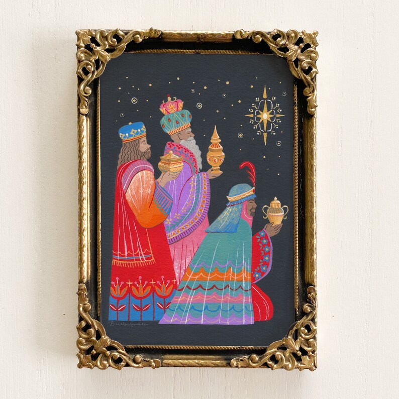 Wise Men Still Seek Him | Wisemen Art Print, Nativity Art Print ...