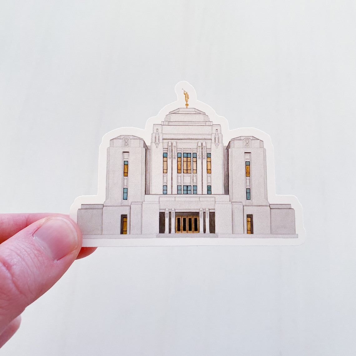 Meridian Temple Sticker Meridian Temple Watercolor Meridian - Etsy