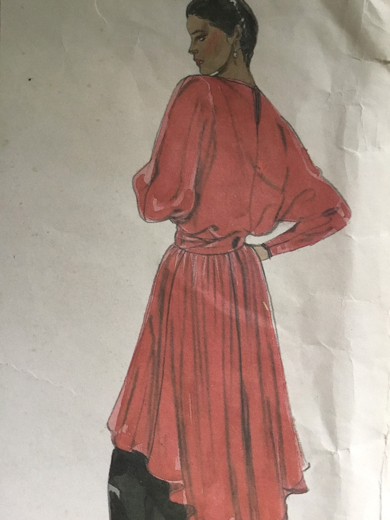 Vintage 1970s Vogue 2534 designer original Gianni Versace Sewing ...