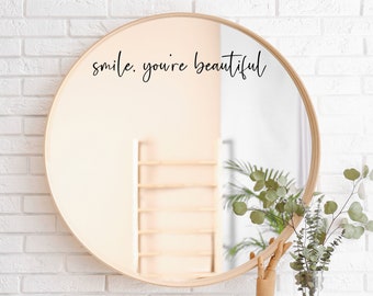 You Are Magical Mirror Sticker, Mirror Decal, Vinyl Mirror Sticker ...