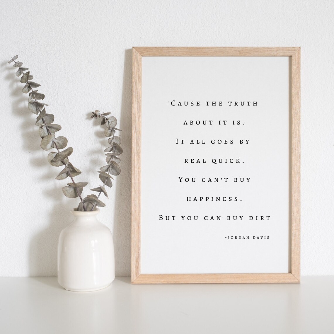 Buy Dirt Song Lyrics Digital Print| Song Lyric Wall Art| INSTANT ...