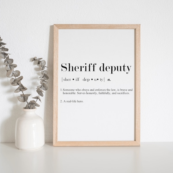 Sheriff - Etsy