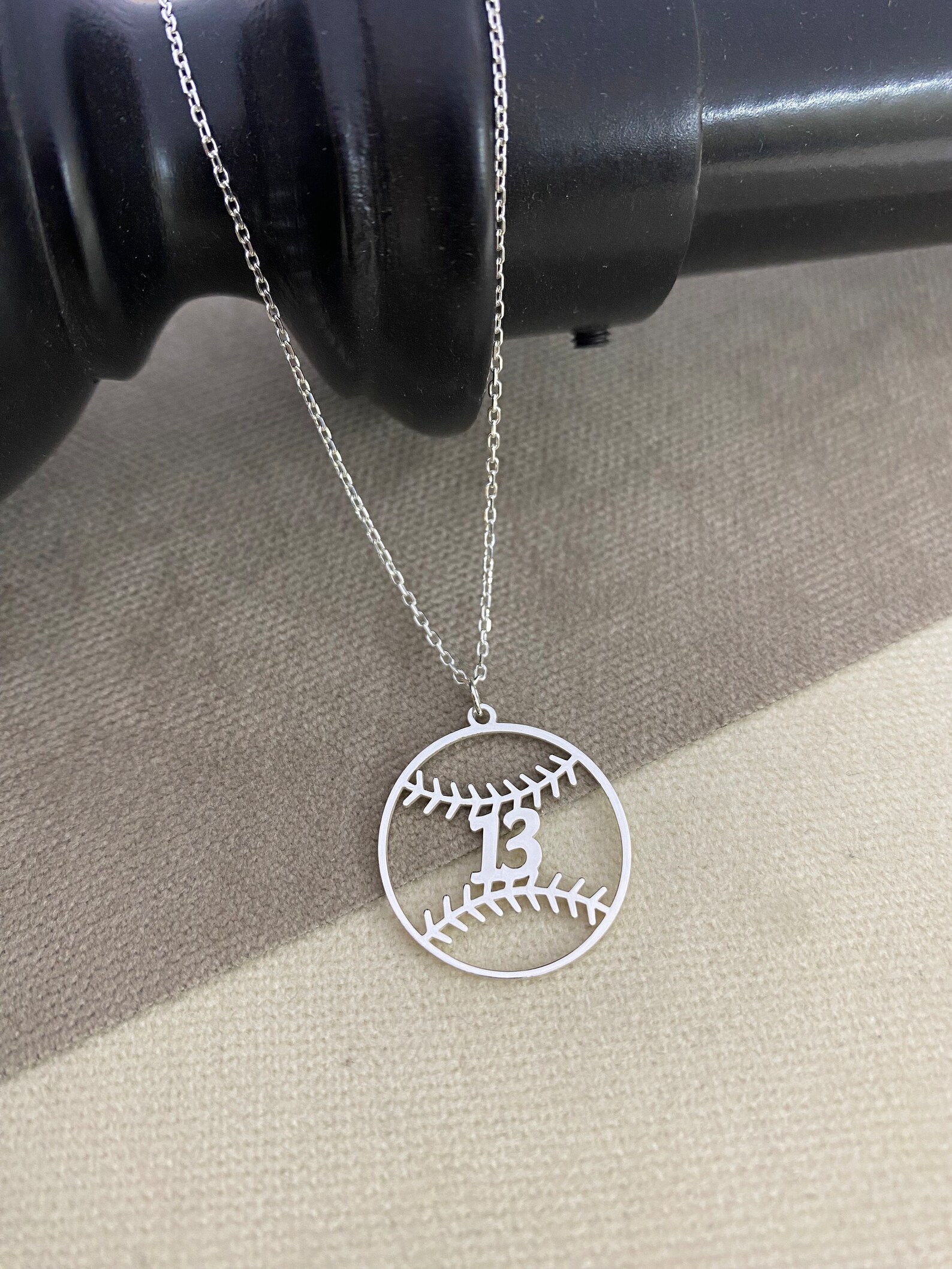 Sport Name Jewelry Softball Necklace Baseball Necklace - Etsy