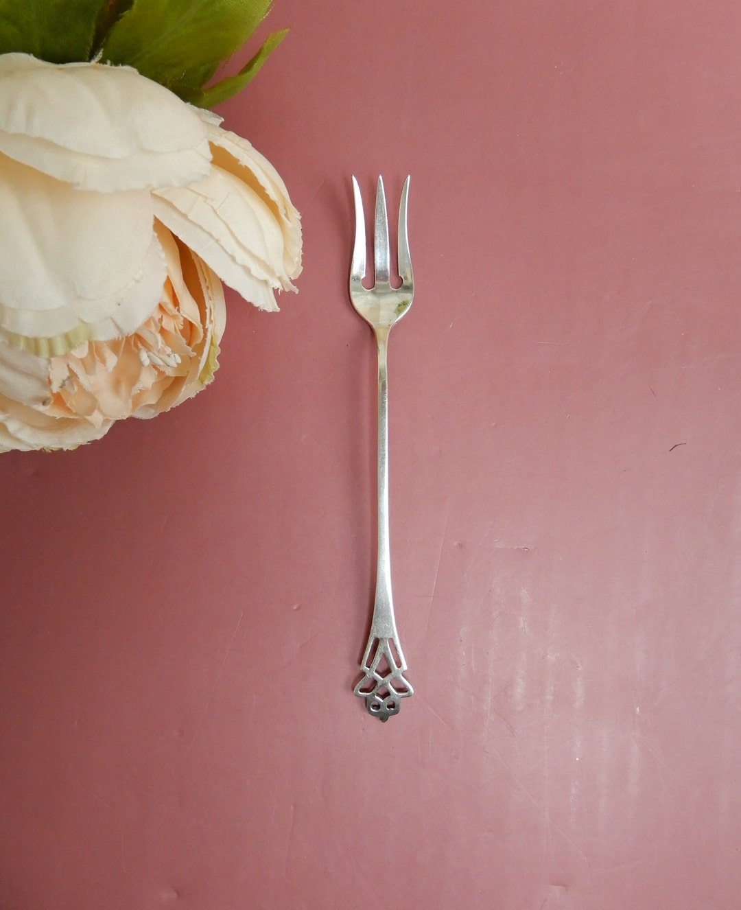 Sterling Silver Daniel Low & Co Salem Massachusetts Olive Fork - Etsy
