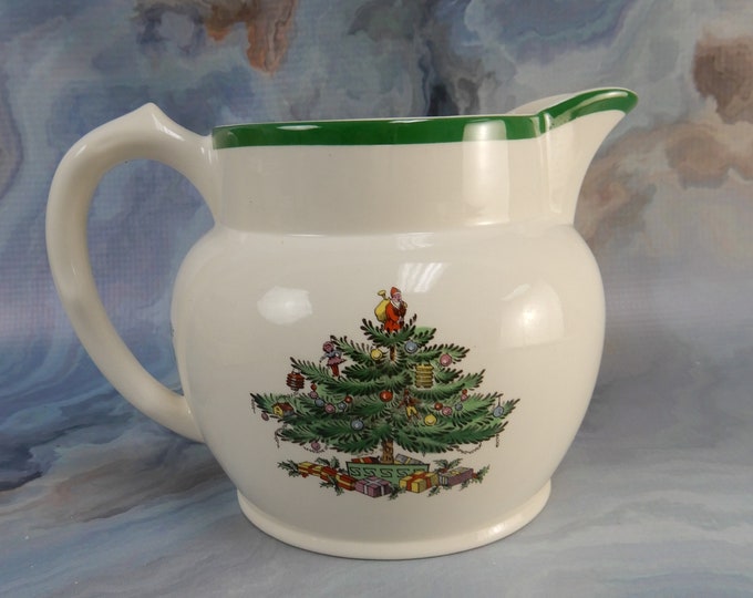 Vintage Spode Christmas Tree Creamer Pitcher Made in England - Etsy