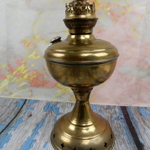 Antique Brass Persian Oil Kerosene Lamp MAHTAB Co. No Huricane Shade - Etsy