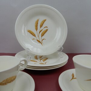 Vintage Edwin Knowles Co., China, 1940'S Children's Tea Set Wheat ...