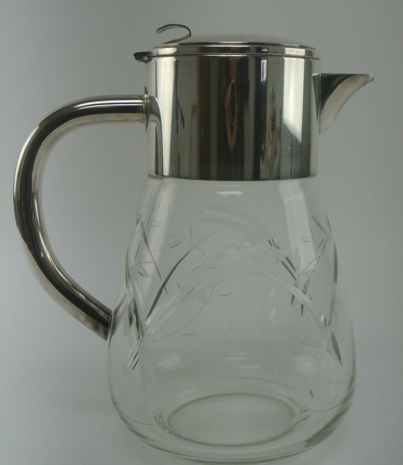 Vintage Big and Heavy 4-1/2 Lbs. Cut Crystal Pitcher With - Etsy