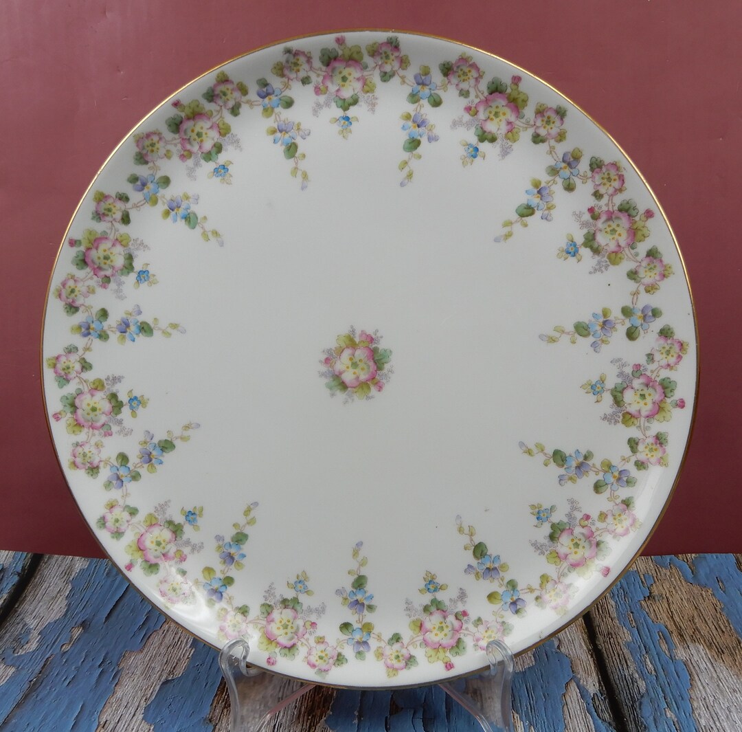 Vintage Cauldon England Potters to Her Majesty 10-3/4 Cake Plate - Etsy