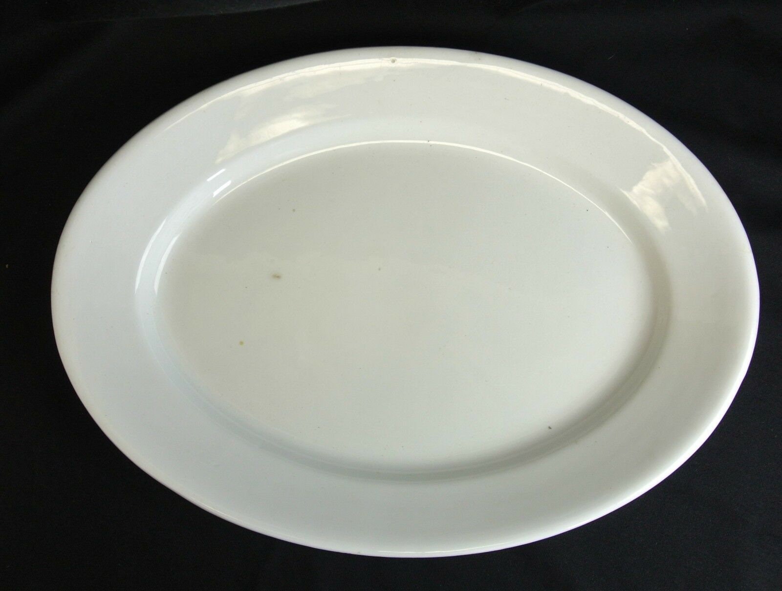 Antique Ironstone MELLOR.TAYLOR England White Oval Platter 16-1/2 Long ...