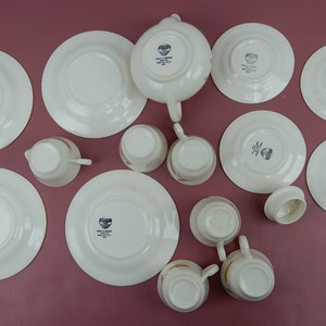 Vintage Edwin Knowles Co., China, 1940'S Children's Tea Set Wheat ...