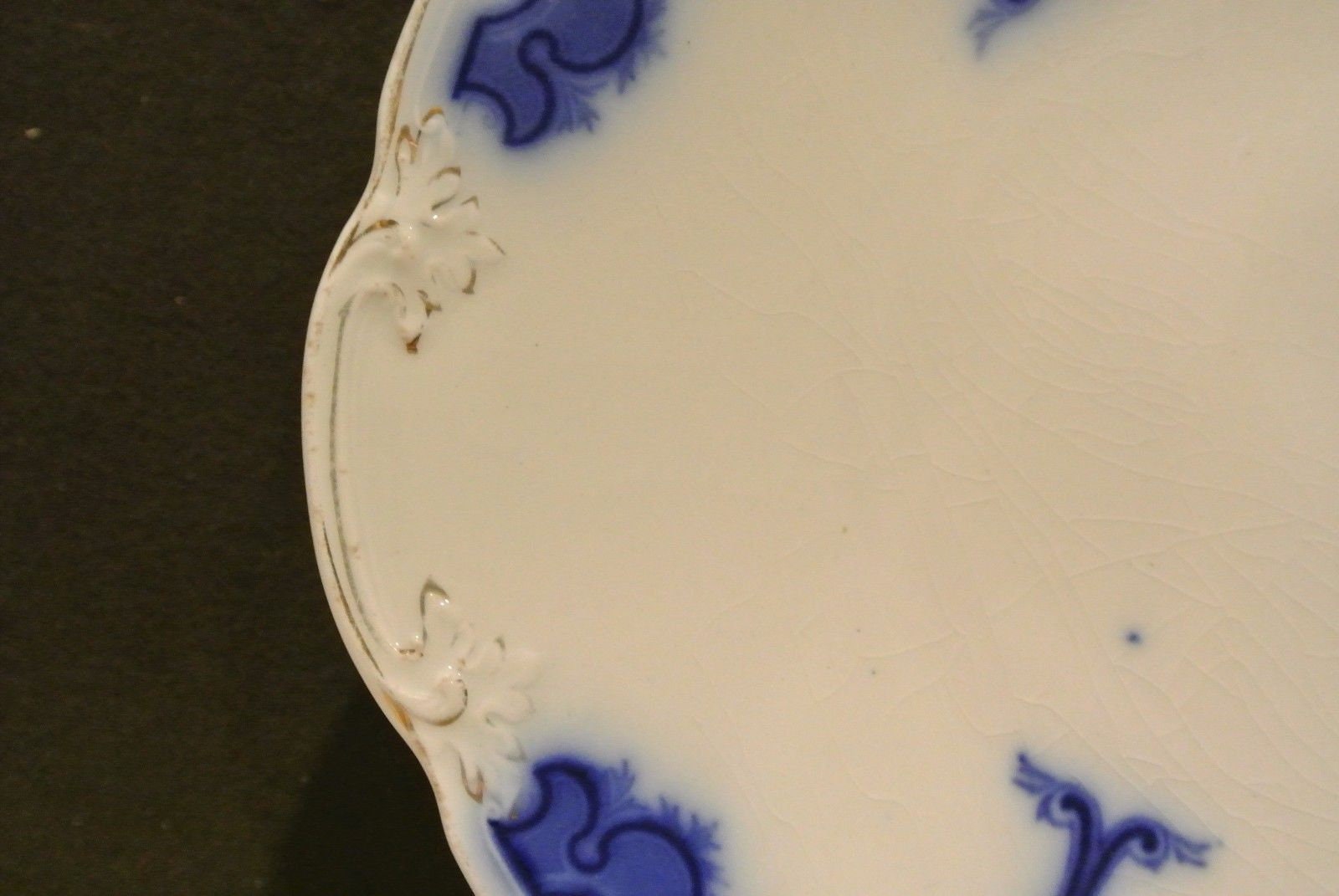 Antique Flow Blue Semi-China Grindley's Lynton Plate W/ | Etsy