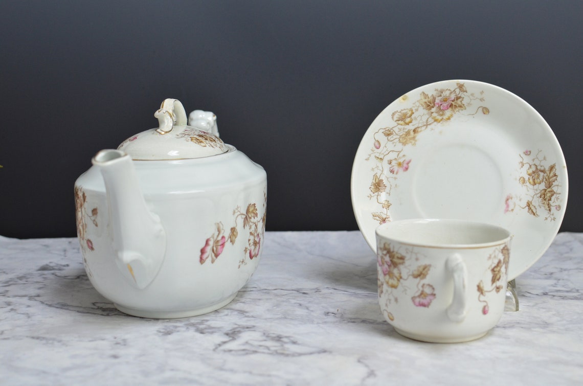 Alfred Meakin Royal Semi-porcelain Tea Pot With Cup and - Etsy UK
