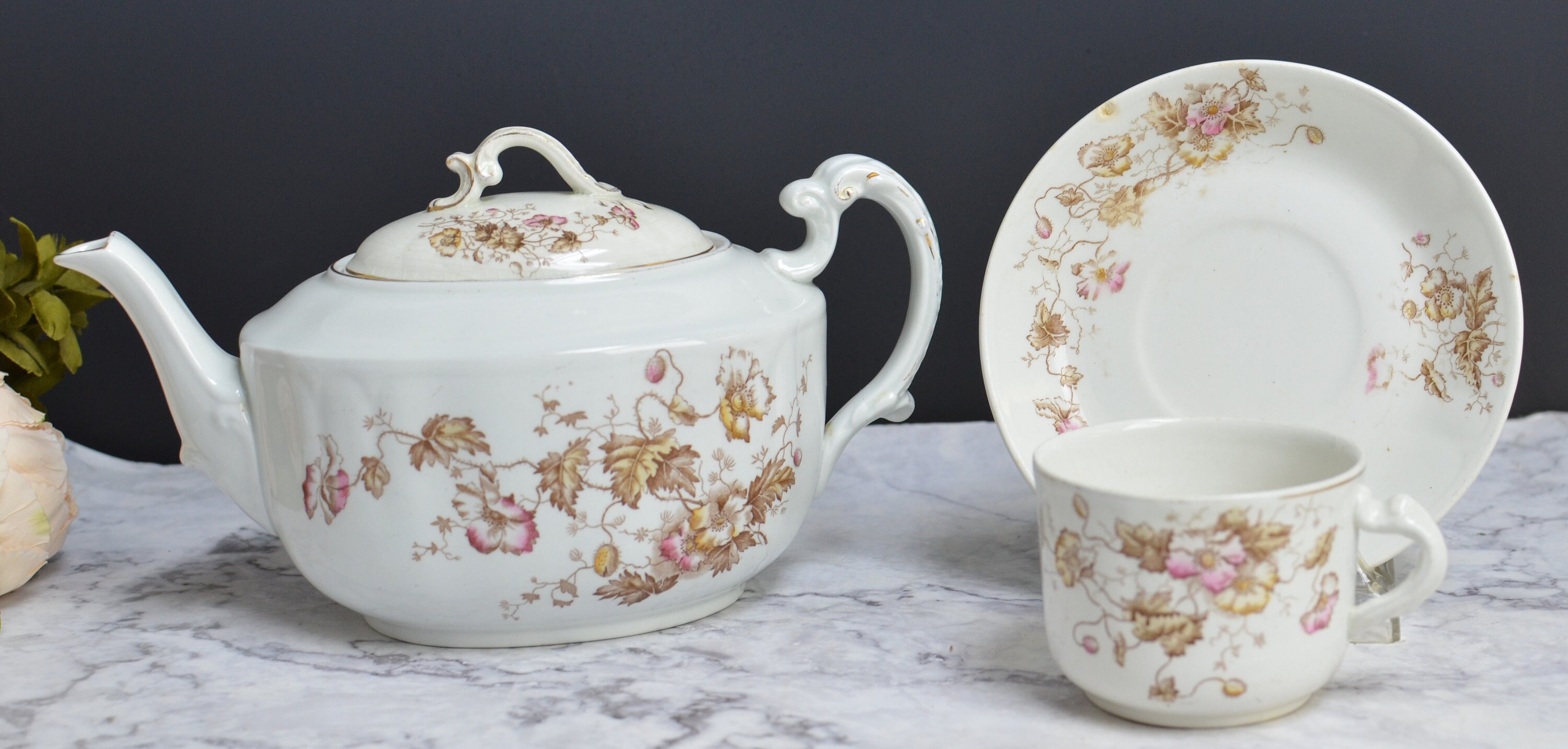 Alfred Meakin Royal Semi-porcelain Tea Pot With Cup and - Etsy UK