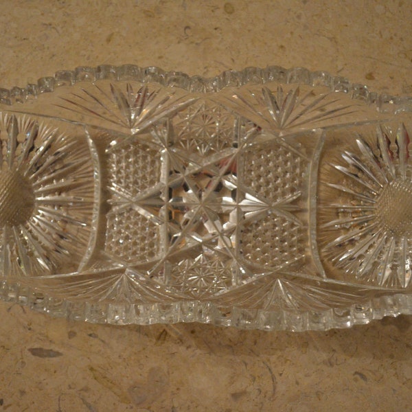 Crystal Glass Plate - Etsy