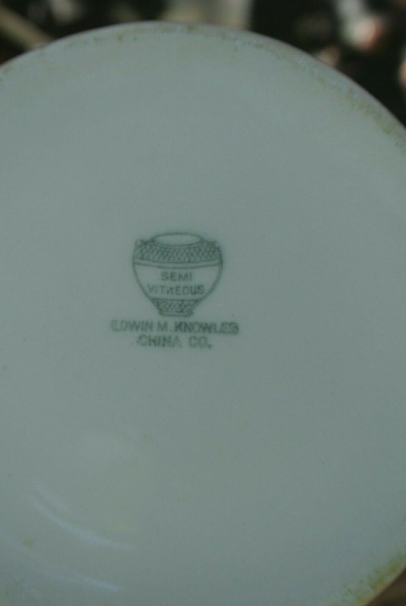 Vintage Edwin M Knowles China Semi Vitreous Pitcher / Home | Etsy