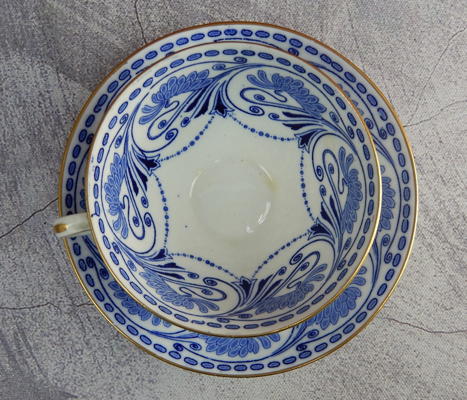 Vintage Doulton Burslem England Sandhurst Cup and Saucer - Etsy