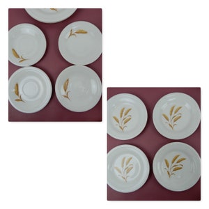 Vintage Edwin Knowles Co., China, 1940'S Children's Tea Set Wheat ...