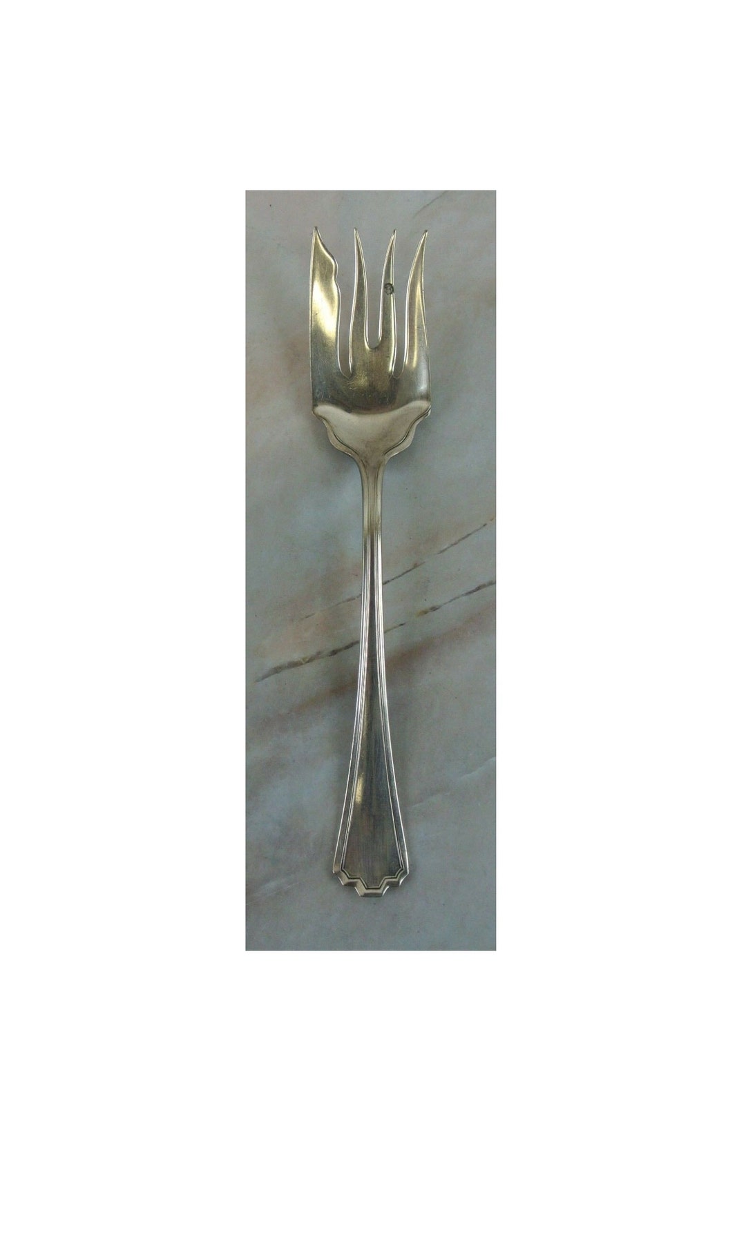Vintage Serving Fork Manchester R.C. CO. Silver Plate / Home Decor ...