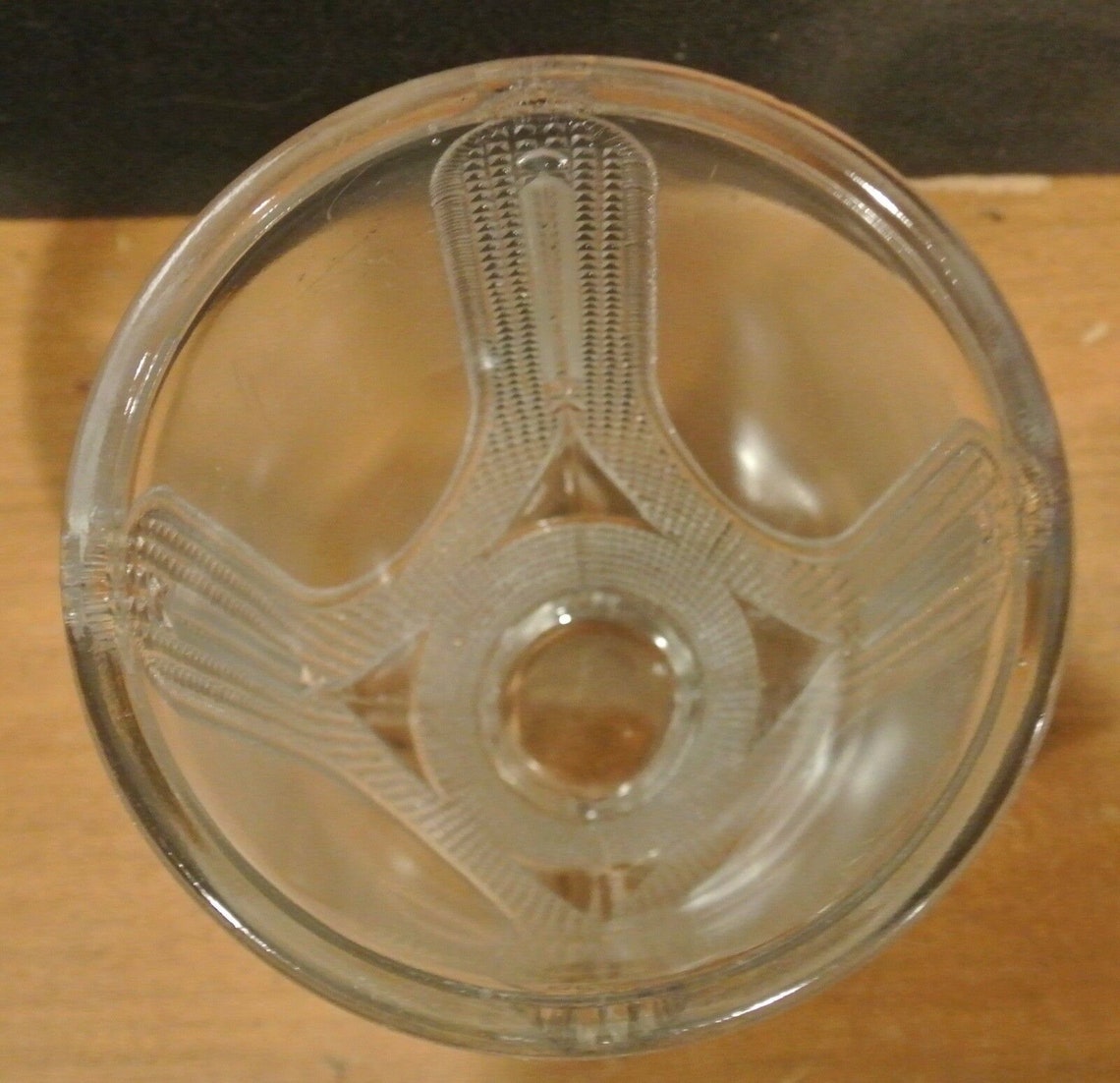 Curtain Tie Back Spooner Early American Pattern Glass Adams & - Etsy