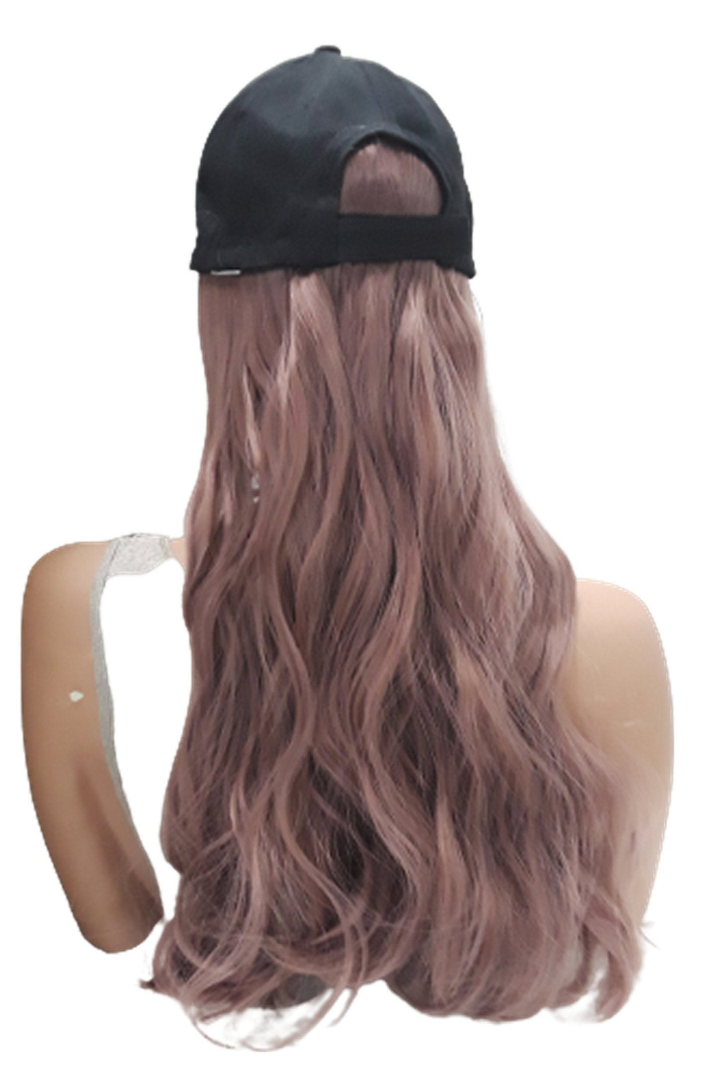 Baseball Cap With Hair Extensions for Women Adjustable Hat - Etsy