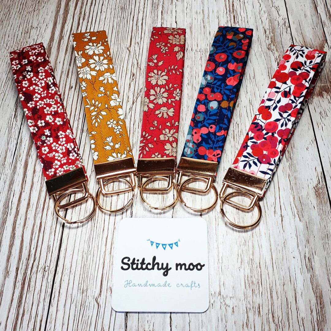 Liberty of London Fabric Key Chain - Etsy