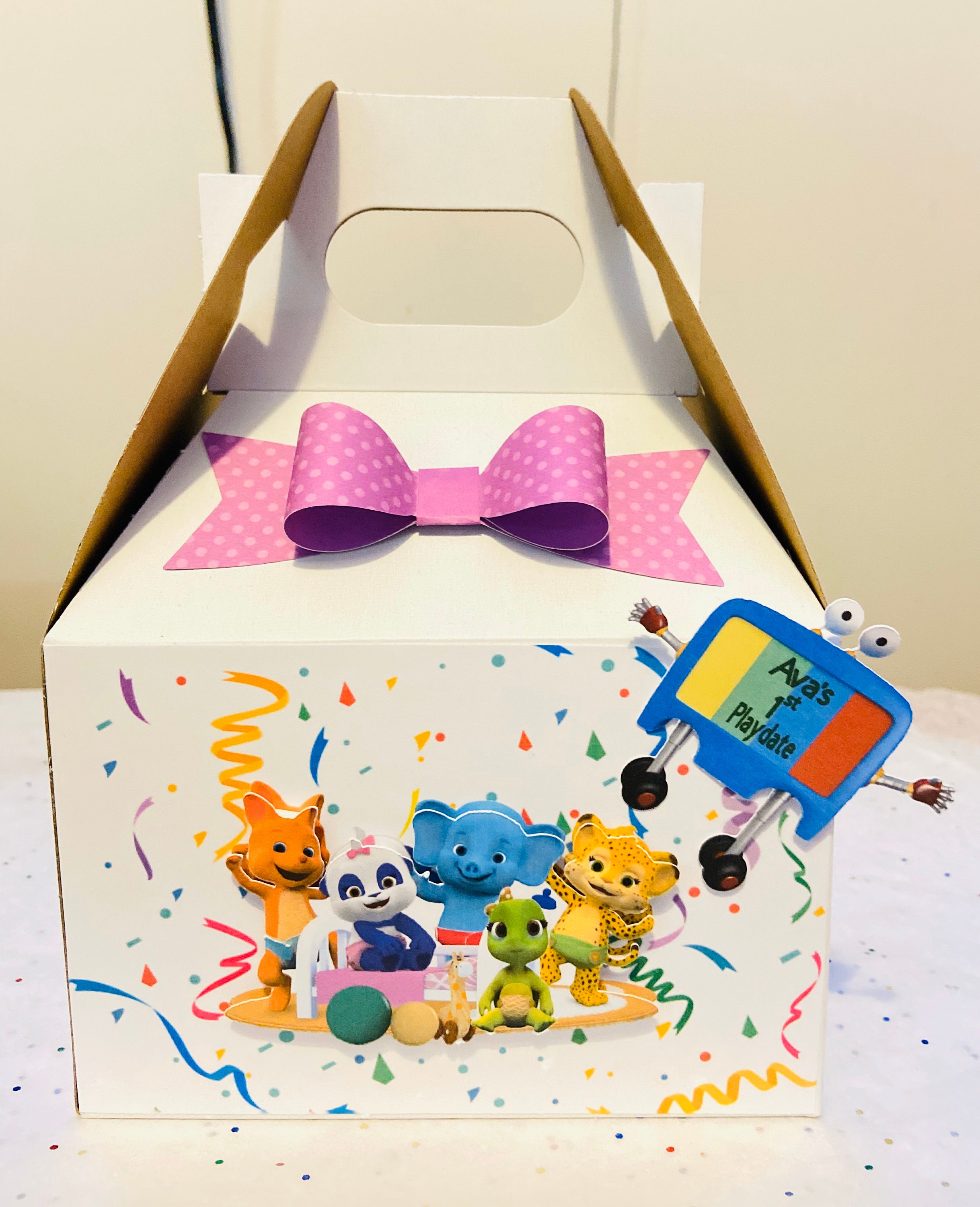 Word Party Favor Box, Word Party Goody Bags, Fovor Box, Goody Boxes - Etsy