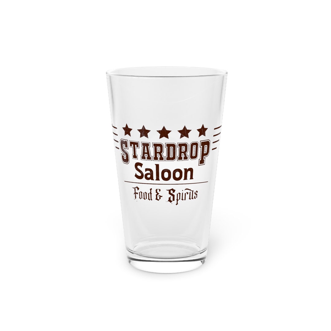 Stardrop Saloon Stardew Valley Pint Glass, 16oz - Etsy