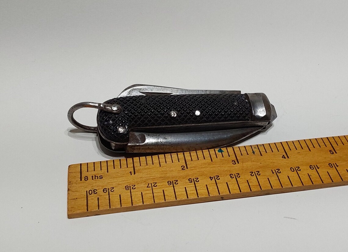WW2 Army Jack Knife With: Spike, Tin Opener, Screwdriver, Blade and ...