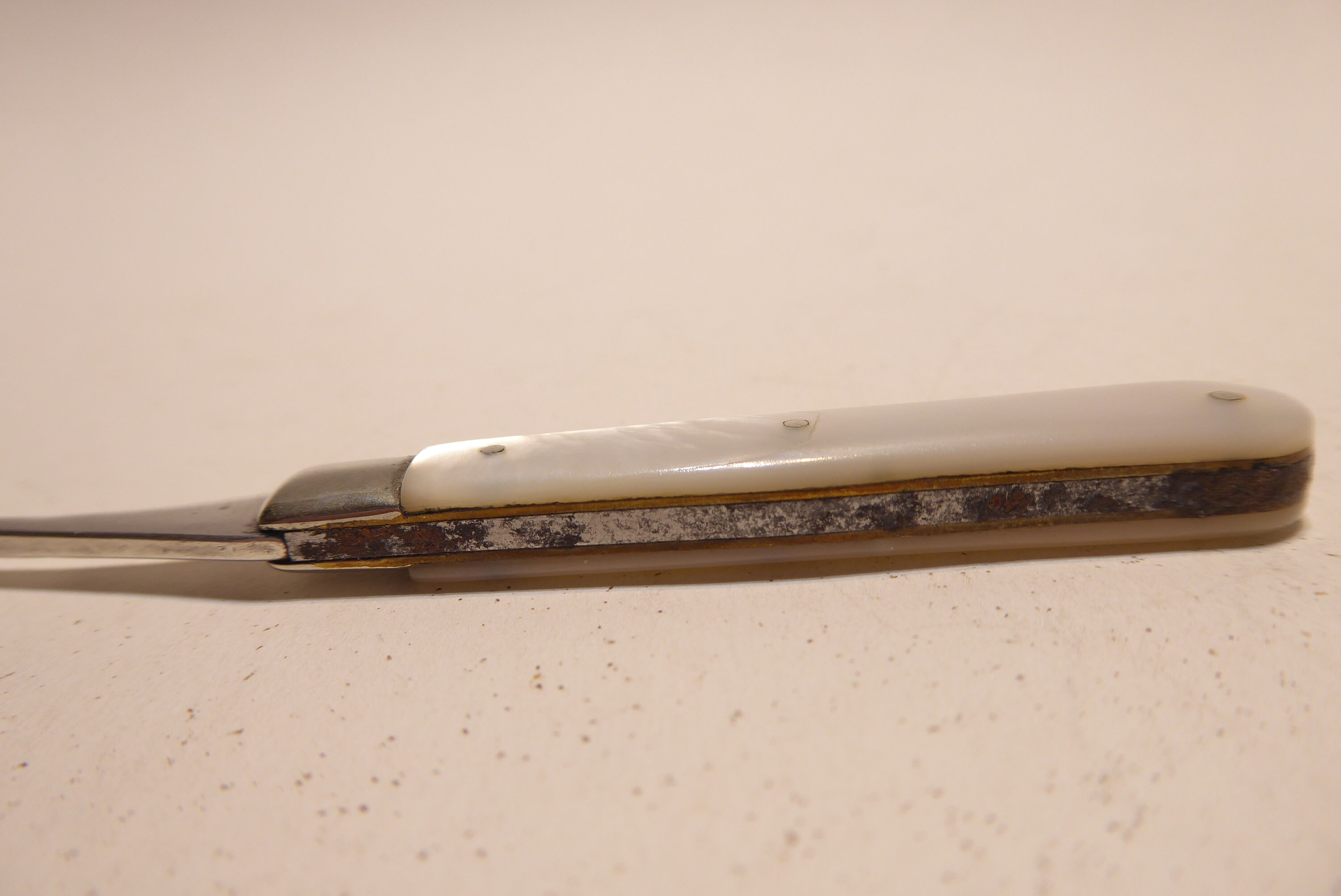 1903 Mother of Pearl & Sterling Silver Folding Button Hook by GGR - Etsy UK