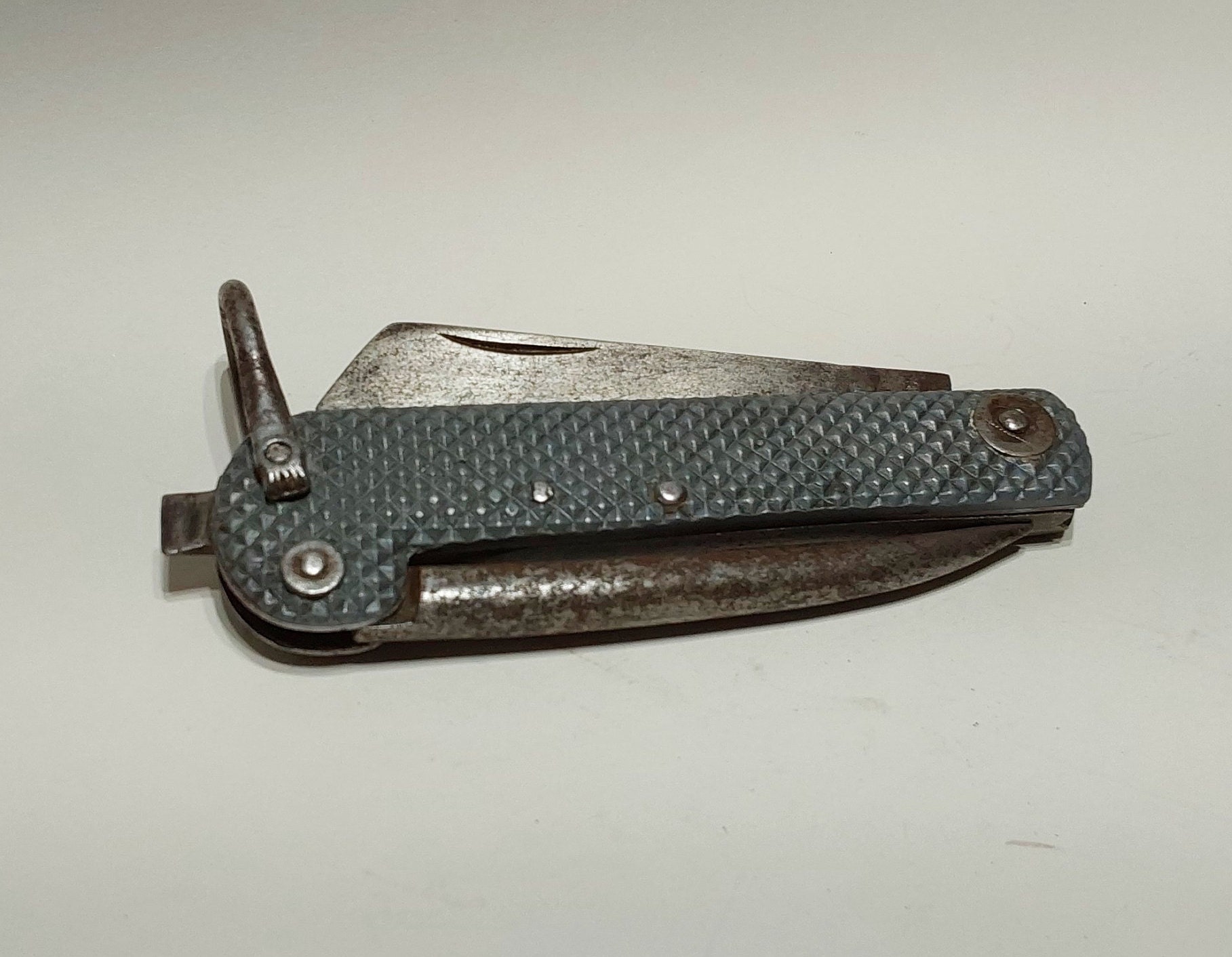 WW2 Military Jack Knife With Spike - Etsy