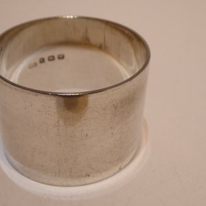 1946 MARK Napkin Ring Sterling Silver Engraved MARK 13 May 1956 - Etsy UK