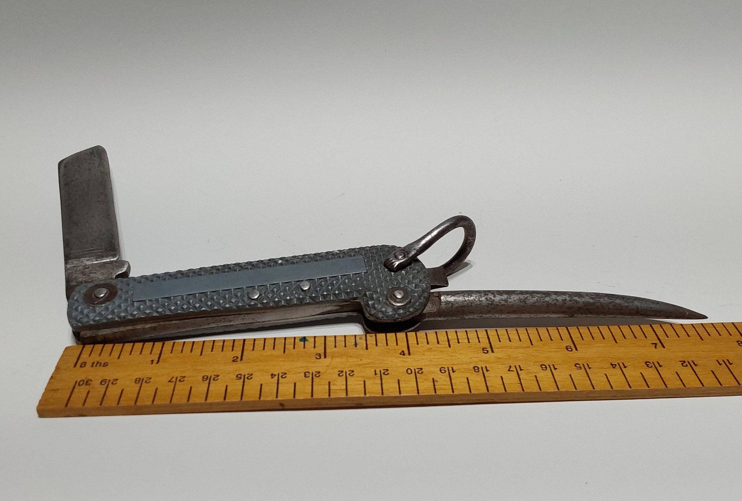 WW2 Military Jack Knife With Spike - Etsy