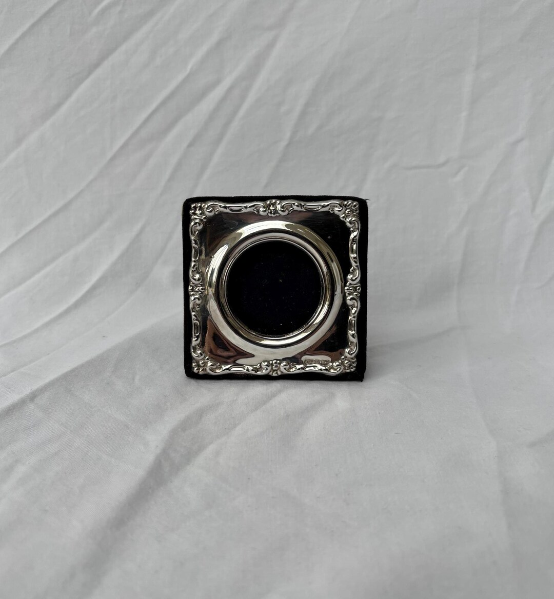 1990 Sterling Silver Easel Back Picture Frame Keyford Frames Ltd - Etsy