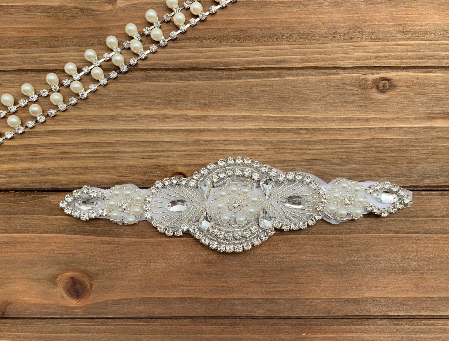 Vintage Girls Pearl Headband Vintage Baptism Headband | Etsy