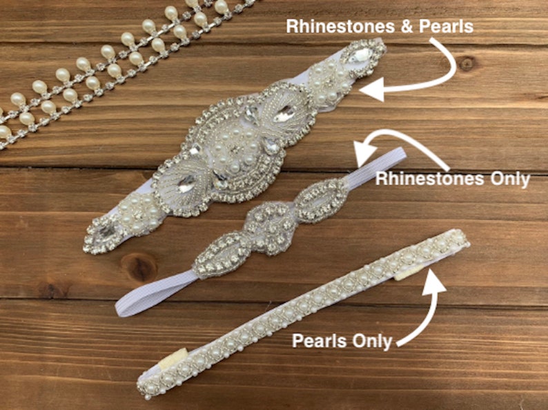 Vintage Girls Pearl Headband Vintage Baptism Headband - Etsy