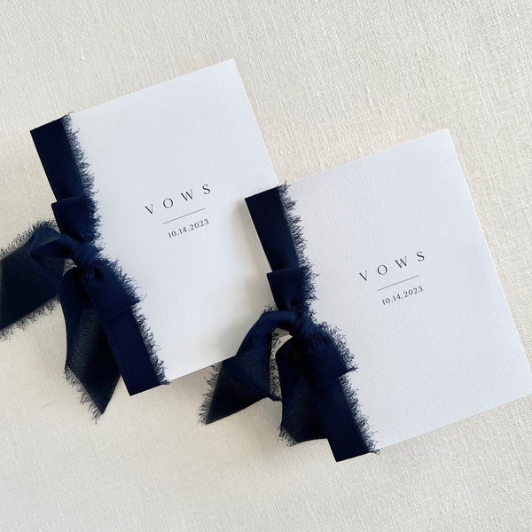 Vow Books - Etsy