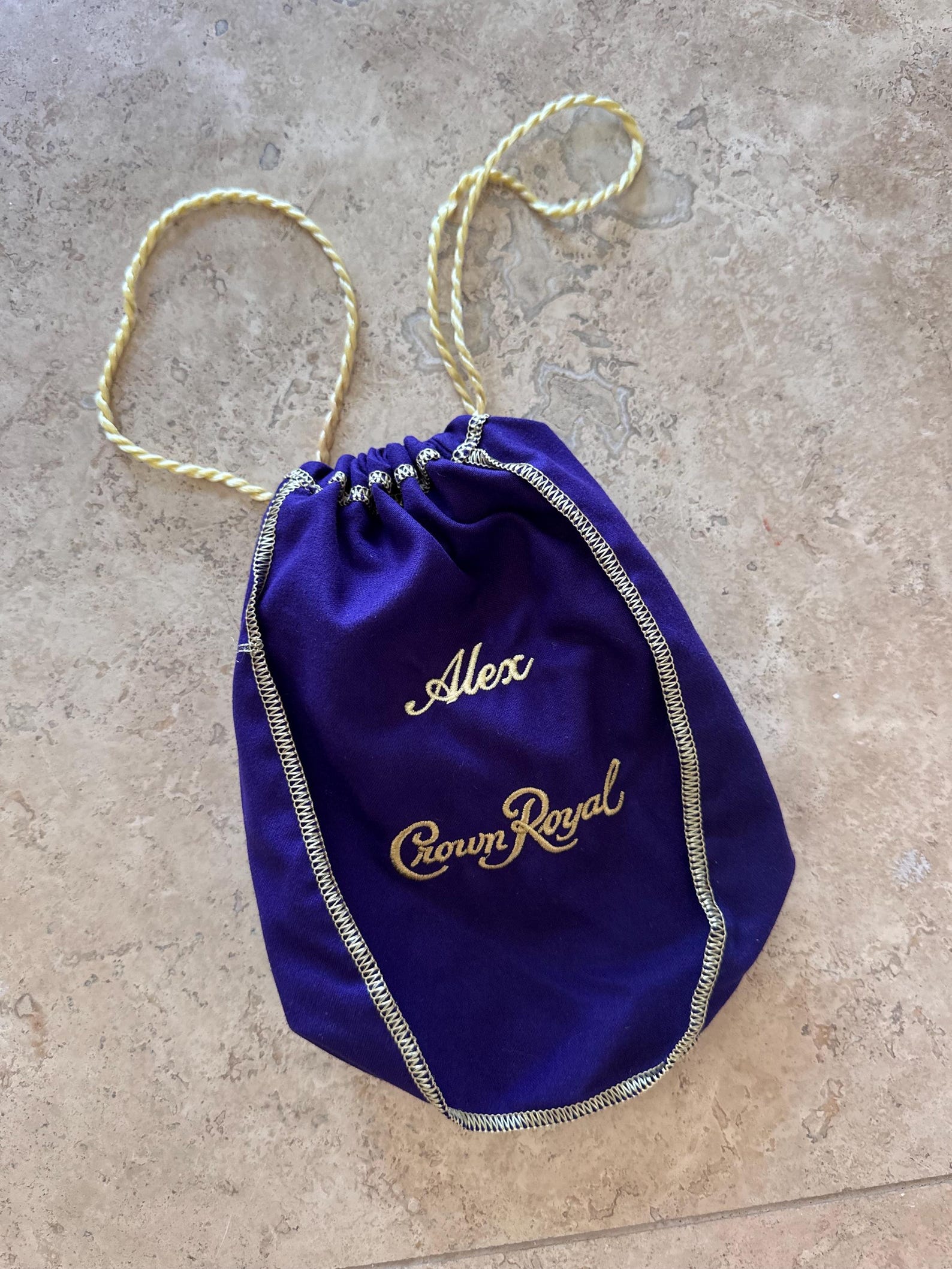 Custom Embroidered Crown Royal Bag – Personalized Name, Fraternity ...
