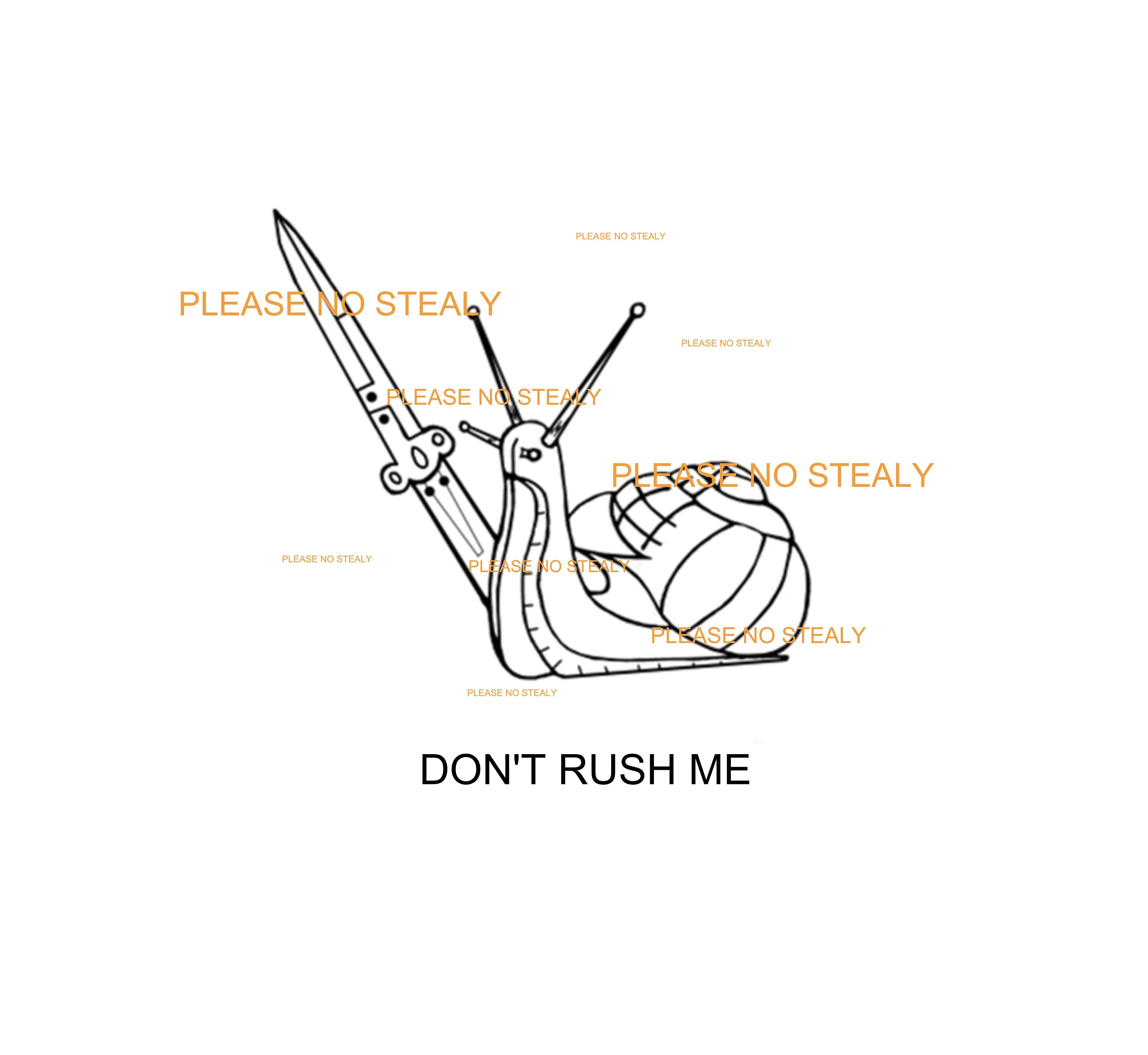 Don't Rush Me - Snail Embroidery Pattern - Line Work Only - Etsy