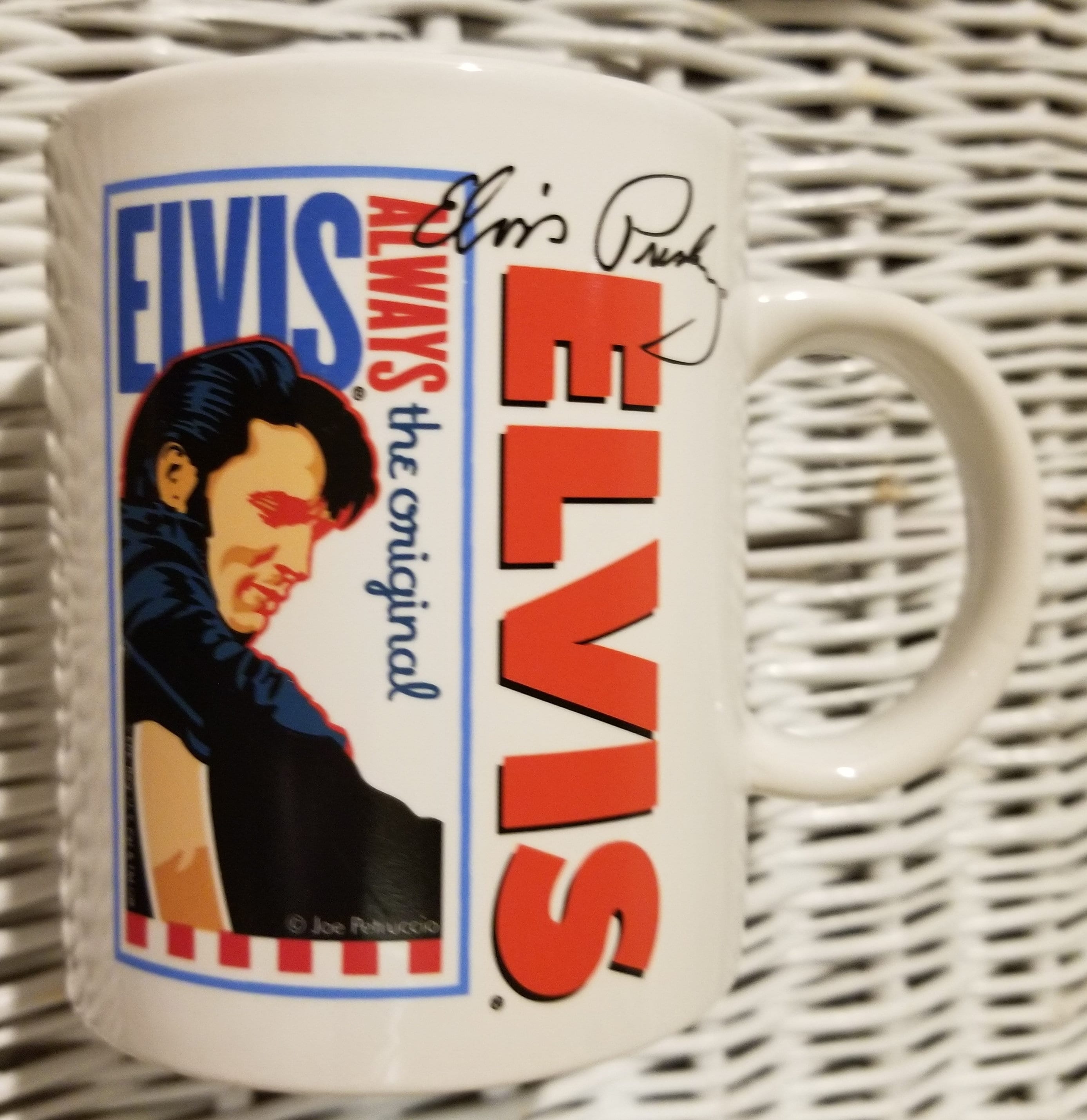 Elvis Presley Mug or Cup "always the Original" Featuring His Signature ...