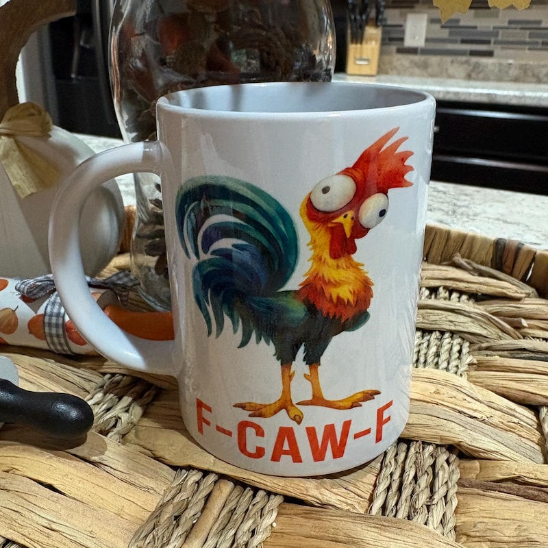 F Caw F Coffee Cup - Etsy