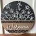 Wooden Welcome Door Sign, Welcome Sign, Engagement Gift, Housewarming ...